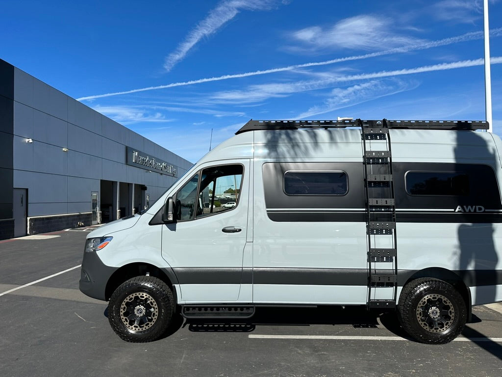 SV Sprinter Side Steps | Sandy Vans - San Diego, California