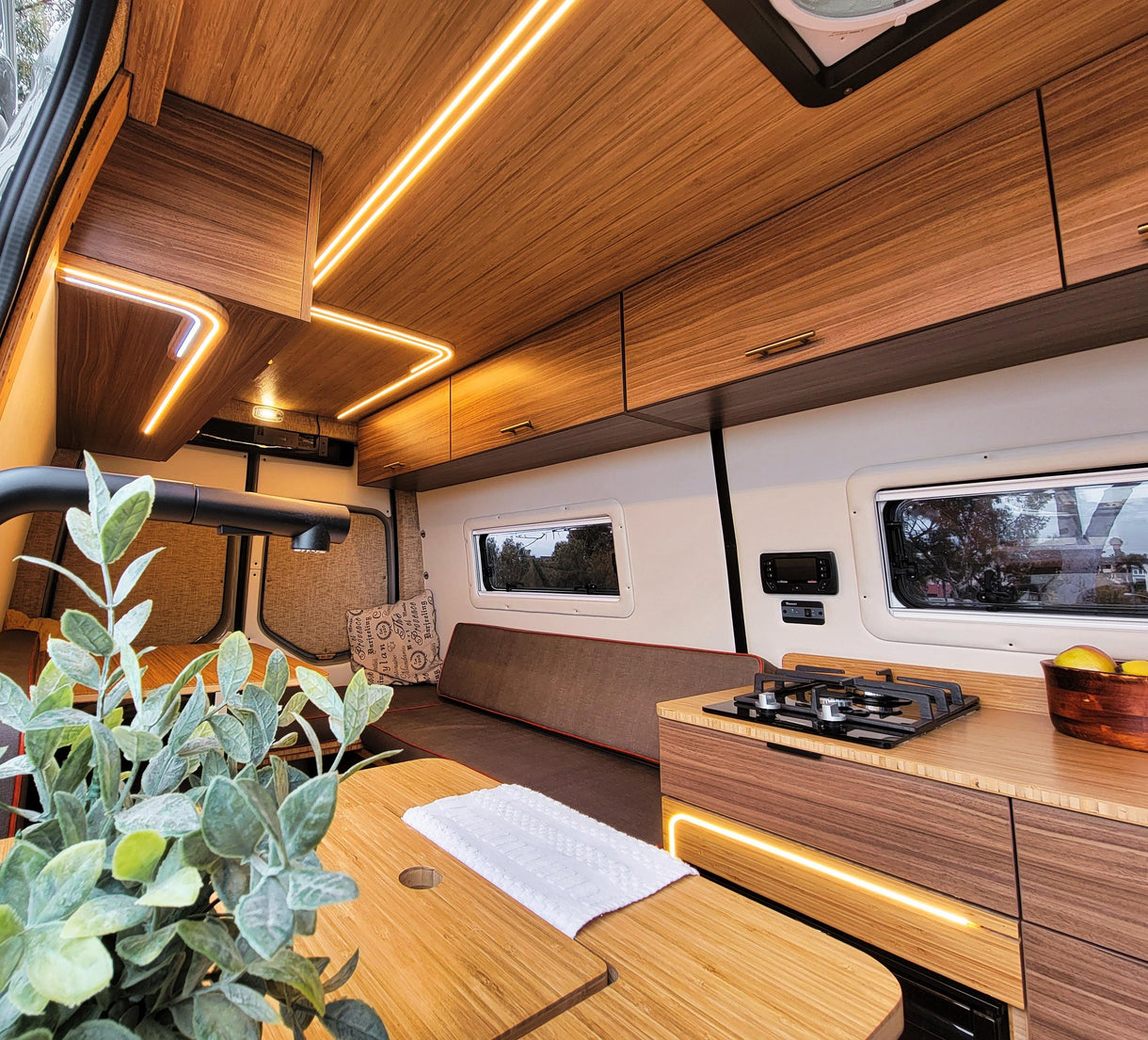 Sunset LED Strip Lighting | Sandy Vans - San Diego, California
